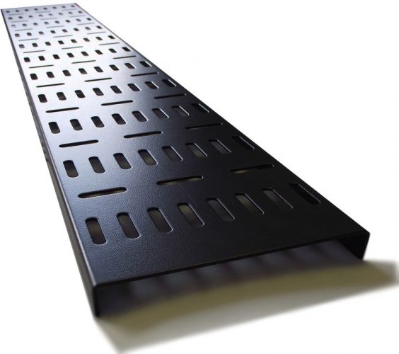 52u vertical cable tray 300mm wide – 123 Racks