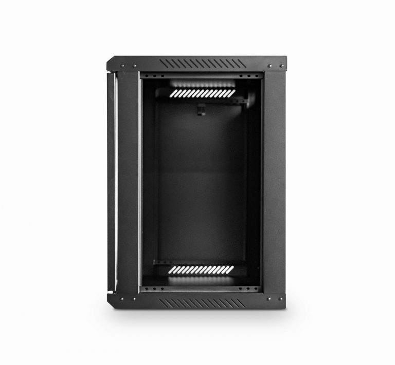 9u 450mm deep Flat Pack wall mount network data comms rack cabinet CAB ...