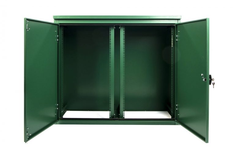 12u 600×450 Orion outdoor telecoms roadside cabinet IP rated network ...