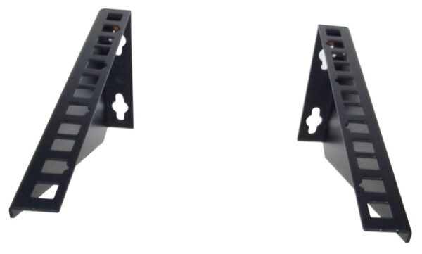 4u vertical wall mount rack brackets pair – VWM4UPAIR – 123 Racks