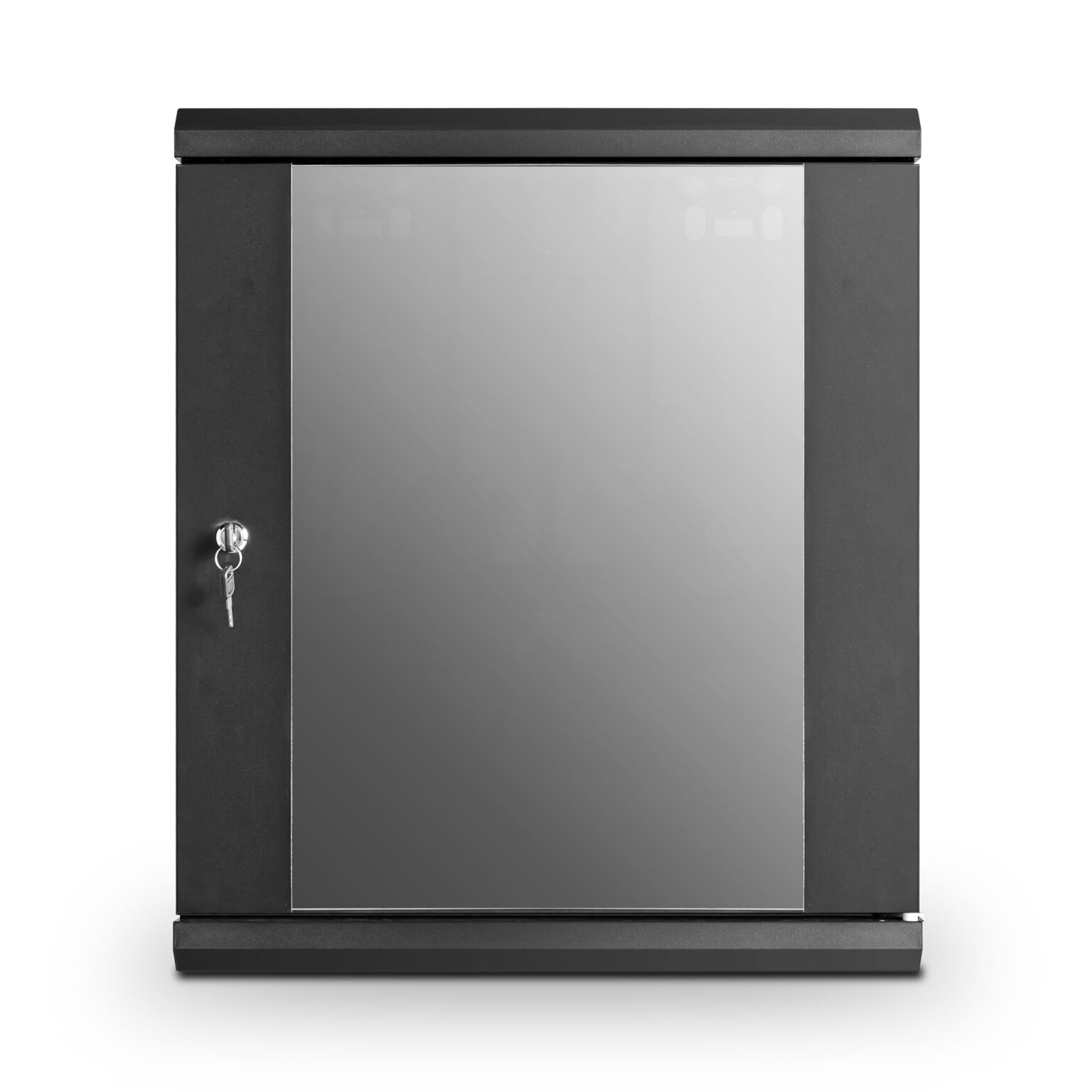 12u 550mm deep Flat Pack wall mount network data comms rack cabinet CAB ...